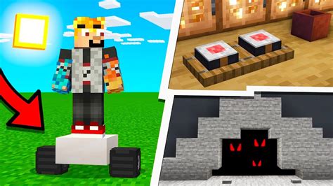 Zakázané Minecraft Stavby které NESMÍŠ POSTAVIT YouTube