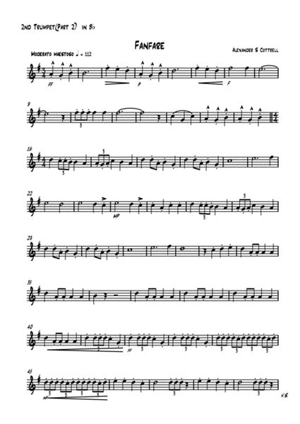 Fanfare For Brass Quintet Brass Quintet Digital Sheet Music Sheet
