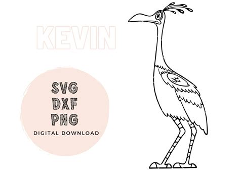 Kevin Svg Up Svg Kevin From Up Svg Bird From Up Svg Kevin Etsy Singapore