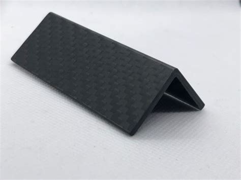 Carbon Fibre Angle 25mm X 25mm Enhanced Composites