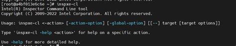 intel inspector internal error intel community
