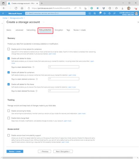 Create An Azure Storage Account Azure Storage Microsoft Learn