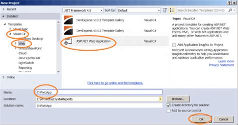 Crystal Reports In ASP NET MVC And ADO NET Entity Model