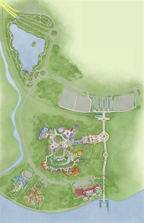 Dl Hk Disneyland Hong Kong Map Digital Prints Etsy