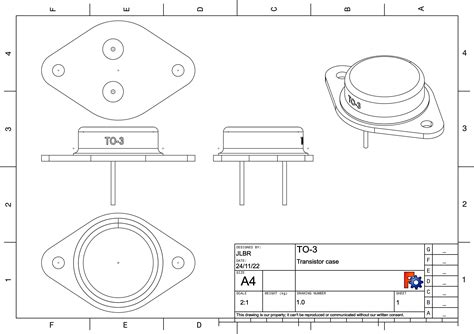 To3 Transistor Case 3d Model Cgtrader