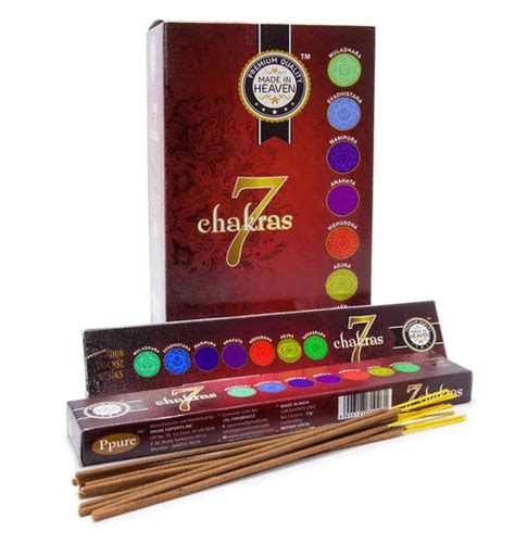 Благовония 7 Chakras аромапалочки, Ppure Made In Heaven, 15 г купить с ...