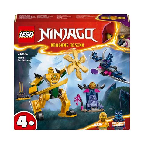LEGO 71804 Mech Da Battaglia Di Arin Dadi E Mattoncini
