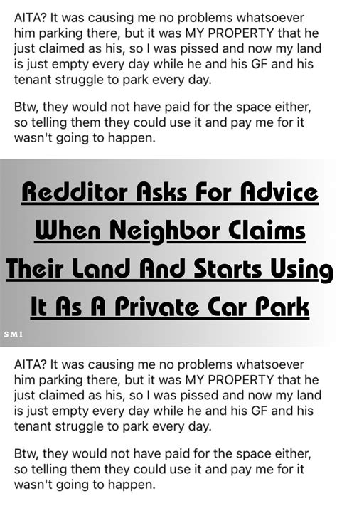 Redditor Asks For Advice When Neighbor Claims Their Land And Starts