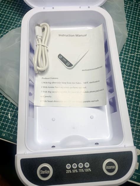 Uvc Sterilization Box Furniture And Home Living Cleaning And Homecare