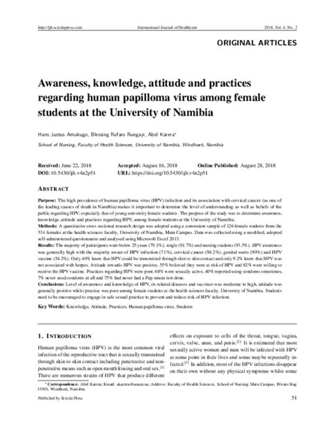 Pdf Awareness Knowledge Attitude And Practices Regarding Human