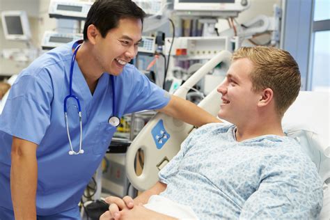 Male Nurse At Work
