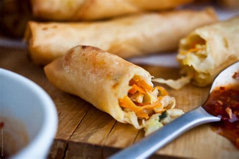 Spring Rolls By Stocksy Contributor Jill Chen Stocksy