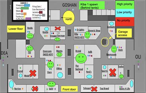Inside Interchange Tarkov Map Images And Photos Finder