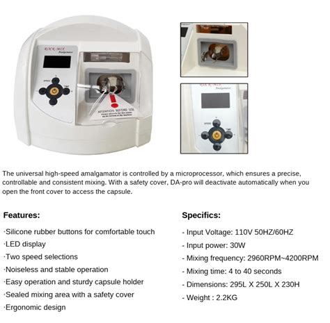 Amalgamator Origin Dental Supplies