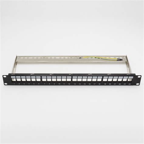 Rj U Shielded Port Blank Patch Panel Ftp Empty Patch Panel With