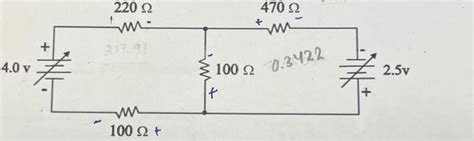 Calculate Current And Voltage Through Each Resistor Chegg
