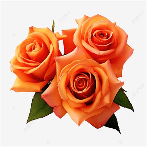 Recorte De Flor De Rosas Naranjas Png Dibujos De Cerca Pétalo Rosa