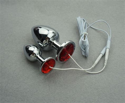 Anal Massage Plug Butt Plug Sex Toys Electric Anal Toy With Jewelry