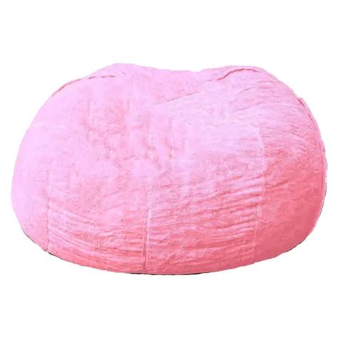 Pouf XXL Rose 150x75cm Pouf Poire