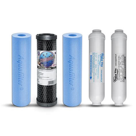Komplet Filtrów do Odwróconej Osmozy BIO PROTECT Zestaw Wkładów do Wody