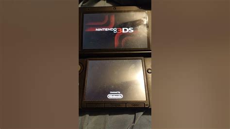 Nintendo 3ds Startup With Licensed By Logo Youtube