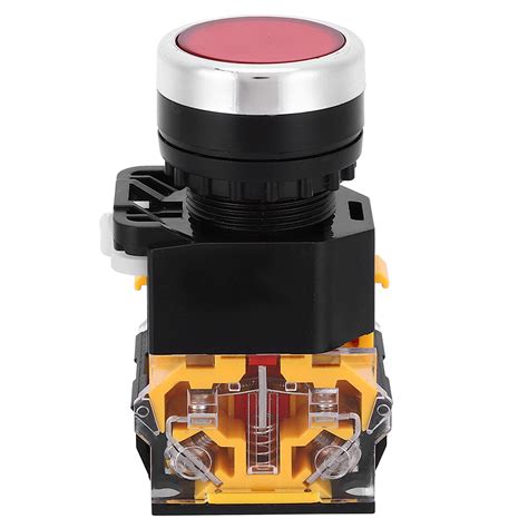 Botón Momentáneo Interruptor De Botón Pulsador De 37v 440v Control De