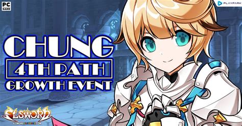 Chung 4th Path Growth Event Elsword