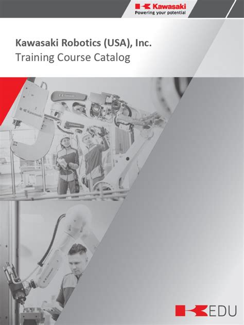 Kawasaki Training Course Catalog R1 Pdf Computer Programming Robot