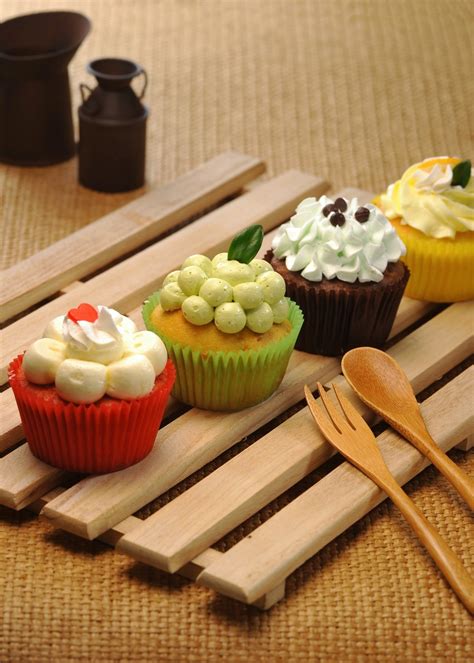 4가지 종류의 머핀 굽기