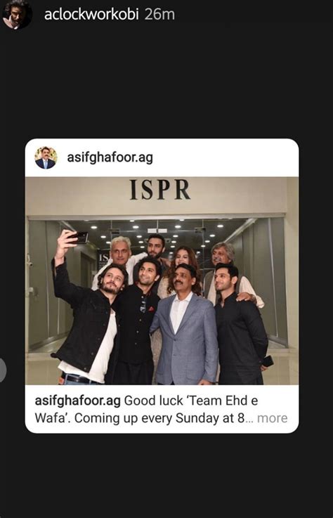 Dg Ispr Wishes Ehd E Wafa Team Goodluck Reviewitpk