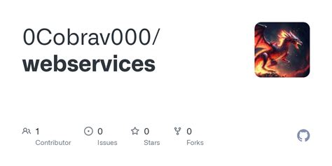 GitHub 0Cobrav000 Webservices