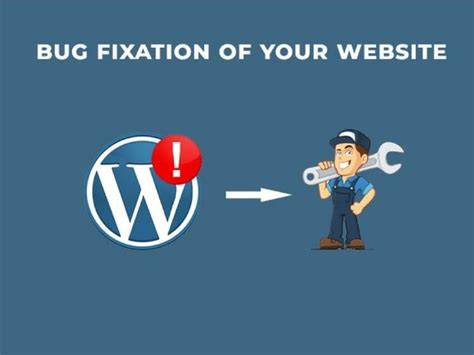 Fix For Any Types Of Wordpress Issues Errors Or Bugs Upwork