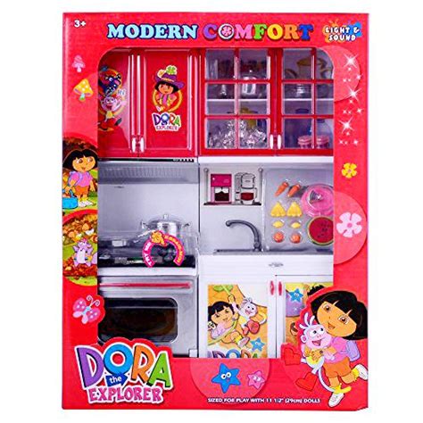 Dora Kitchen Play Set Toyster