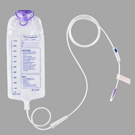 Disposable Medical Enteral Feeding Bag Set Gravity Type Medical