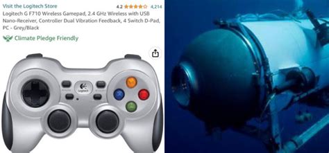 Trolls Leave Reviews For Titan Sub Controller On Amazon