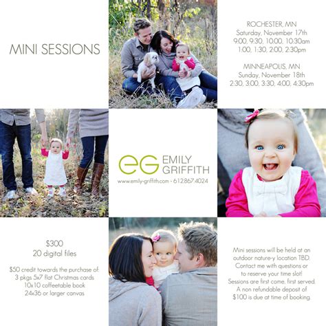 Mini Sessions « Emily Griffith L Portland Maine Photography