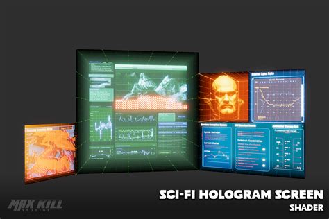 Sci Fi Hologram Screen Shader