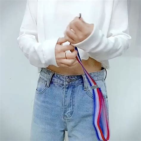 Sweet Belly เข็มขัดผู้หญิง ใส่ง่าย หมดปัญหาเอวหลวม ประดับดอกเดซี่ ยางยืดล๊อคกับหูกางเกง Belt