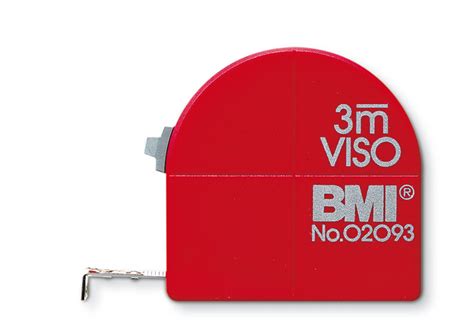 Miara zwijana 3m z okienkiem i cyrklem BMI VISO | Narzedzia.pl