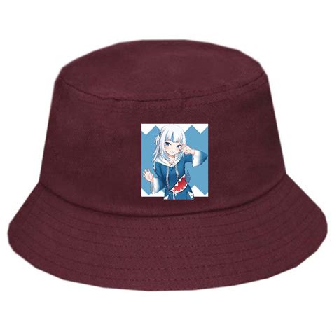 Jual Topi Bucket VTuber Hololive Gawr Gura Waifu Shopee Indonesia