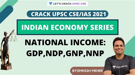 National Income GDP NDP GNP NNP Complete Indian Economy Series