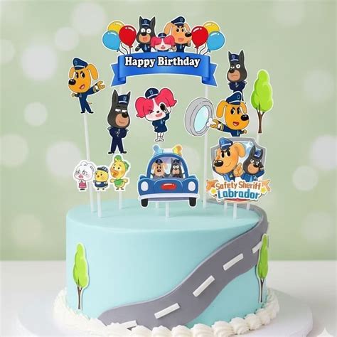 Jual Topper Safety Sheriff Labrador Topper Cake Safety Serieff Custom