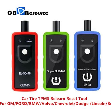 U508 Universal Tpms Reset Tool Relearn Tool Auto Tire Pressure Monitor Sensor Us Motors