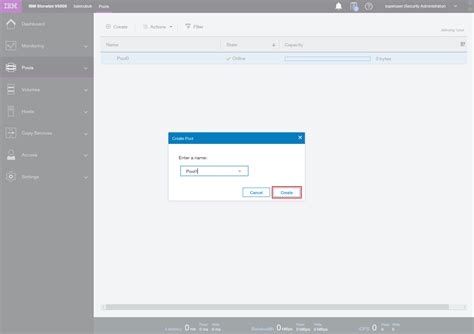 Ibm Storwize V5030 Pools Yapılandırması