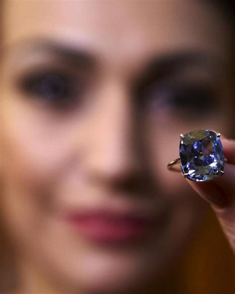 Rare ‘blue Moon Diamond Weighs 12 Carats Nets Nearly 50 Million At