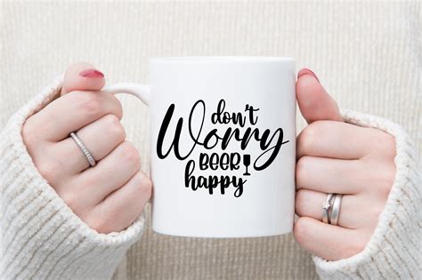Dont Worry Beer Happy Svg Graphic By Nirmal108roy · Creative Fabrica