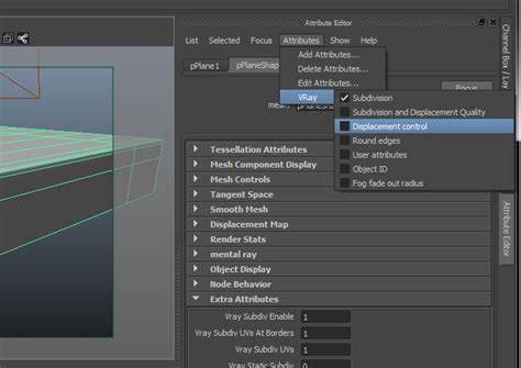 Maya Zest Simple Displacement Mapping In V Ray For Maya