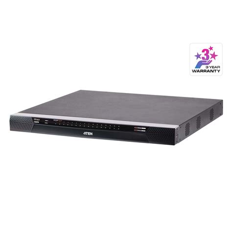 Aten 1 Local8 Remote Shared Access 32 Port Multi Interface Cat 5 Kvm
