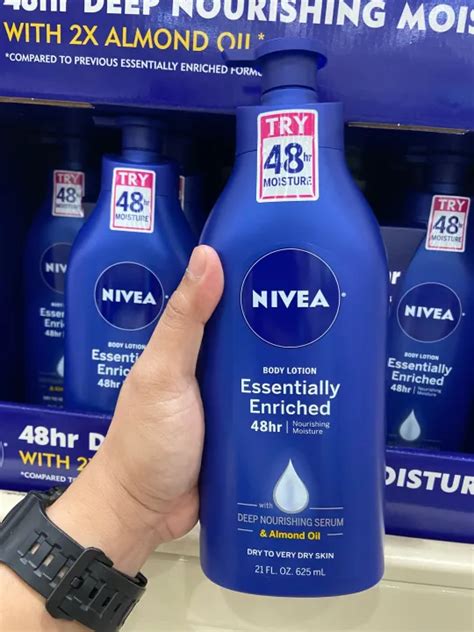 Nivea Essentially Enriched Body Lotion 625 Ml Lazada Ph