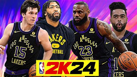 Nba 2k24 Los Angeles Lakers 2023 2024 Portraits Pack